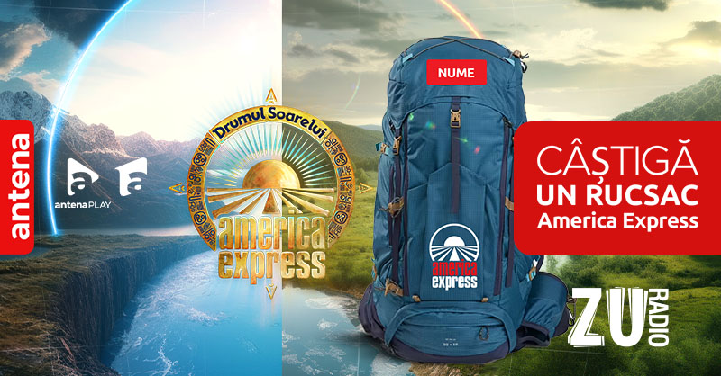 Câștigă un rucsac America Express la Radio ZU | Radio ZU