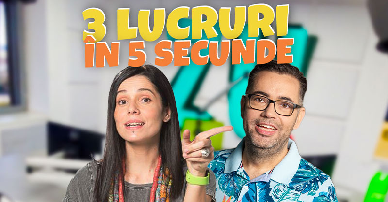 3 LUCRURI în 5 SECUNDE cu Popescu și Tea | Radio ZU