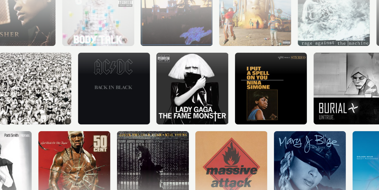 Top 100 cele mai bune albume din toate timpurile. Vezi lista aici ...