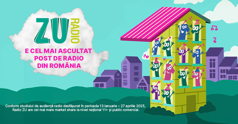 Radio ZU e cel mai ascultat post de radio din România. Împreună suntem ...