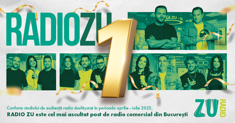 Radio ZU este cel mai ascultat post de radio comercial din București ...