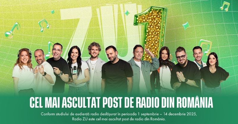 Radio ZU este cel mai ascultat post de radio din România. Morning ZU ...